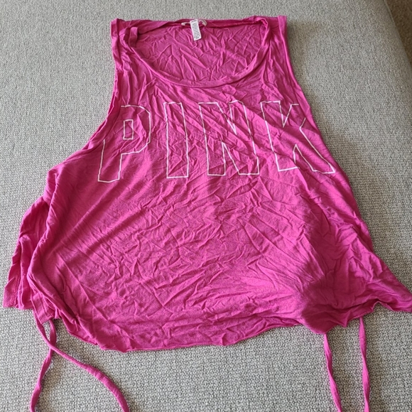 PINK Victoria's Secret | Tops | New Crop Top With Slits On Side | Poshmark